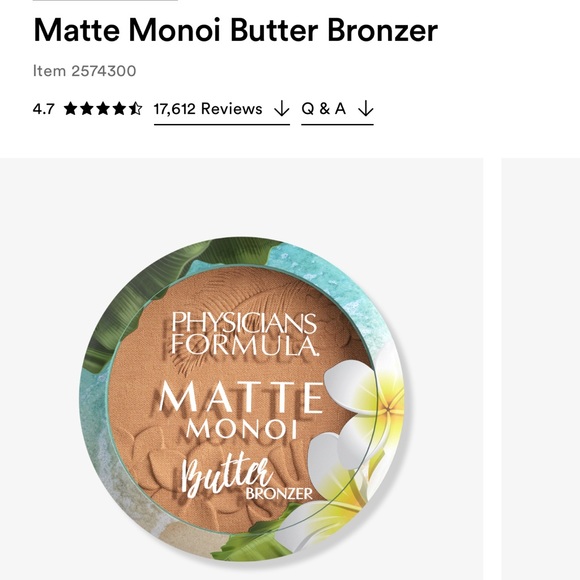Physicians Formula | Makeup | New Physicians Formula Matte Monoi Butter ...